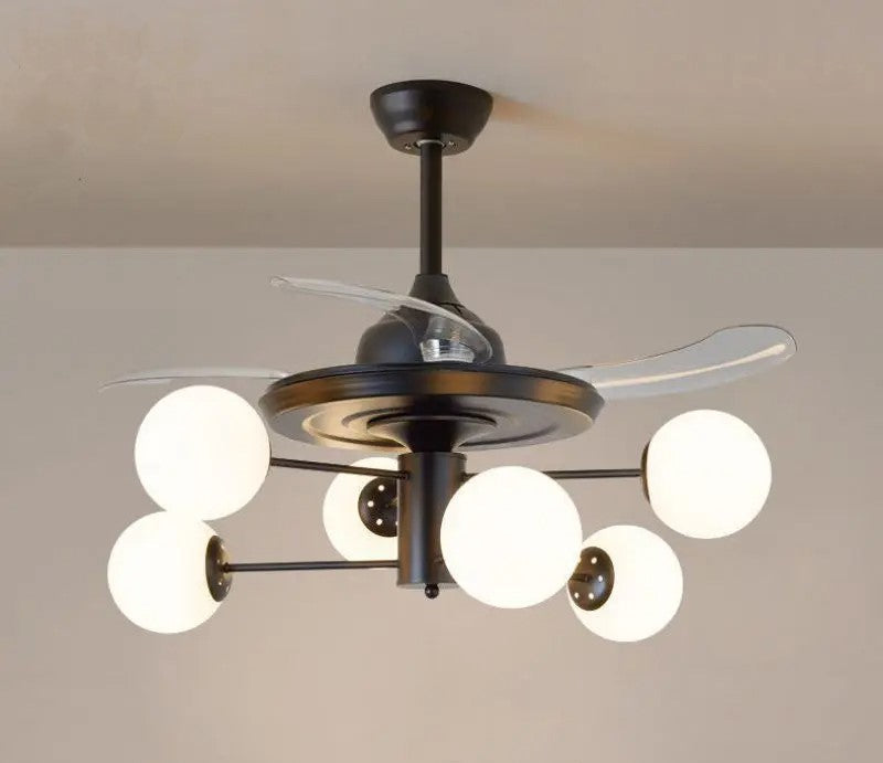 LED Chandelier Ceiling Fan – Brassfield House